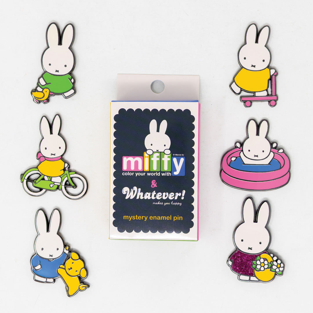Miffy Summer Time Fun Whatever! Makes You Happy Blind Box Enamel Pin ...