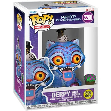 KPop Demon Hunters Derpy with Sussie Glow-in-the-Dark Funko Pop! Vinyl ...